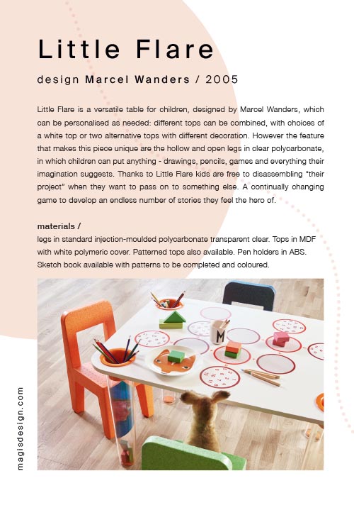 Product_sheet_cover_Little_Flare - Magis S.p.A.