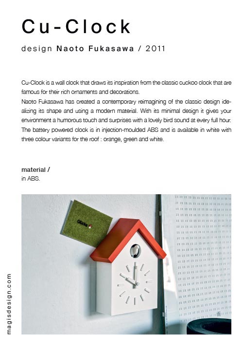 Cu-Clock - Magis S.p.A.